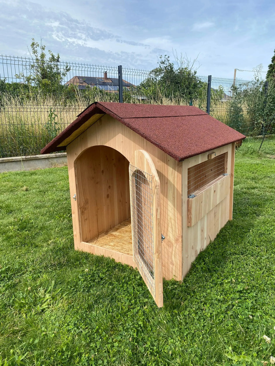 Maison et niche pour chien en bois - abri isolé de S à XL – La Madera